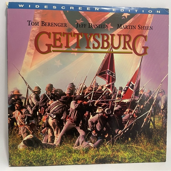 Media | Vintage 1993 Gettysburg Laser Disc Movie Set 9s | Poshmark